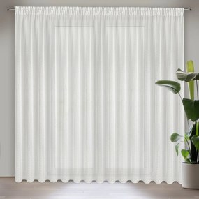 ZÁCLONA NA PÁSCE SIBEL 300 CM X 250 CM CM BÍLÁ