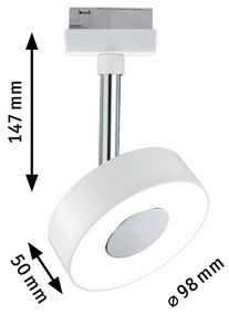 Paulmann 95272 Circle, spot pro Urail system, 1x5W LED 2700K, bílá