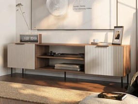TV stolek/skřínka Seretio 180 SR06, Barva: ořech warmia / kašmír