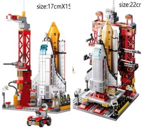 Stavebnice - vesmírná raketa Varianta: 494 + 1059 kostiček