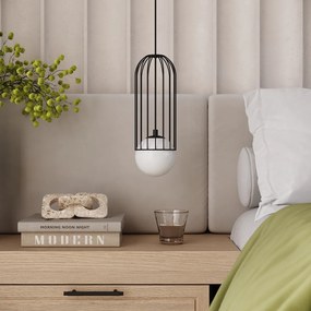 Sollux Lighting Závěsné svítidlo BRINA 3P černé