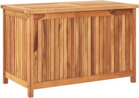 Zahradní úložný box 90 x 50 x 58 cm masivní teakové dřevo 315380