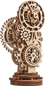 Ugears 3D mechanické puzzle Steampunk clock 40 ks