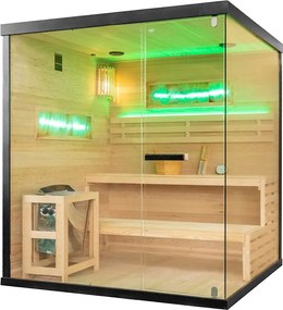 BPS-koupelny Finská sauna Relax  180x160, 4-5 osob