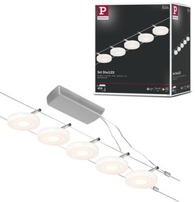 Paulmann 94426 DiscLED I, lankové LED osvětlení, 5x4,5W LED 3000K, délka 500cm