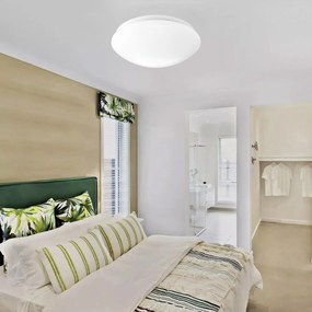 Toolight - LED stropní lampa 33cm kulatá APP756-1C, bílá, OSW-06514