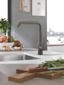 Grohe Essence - Dřezová baterie kartáčovaný tmavý grafit