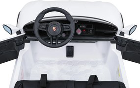 Ramiz Porsche Taycan Turbo S bílé autíčko