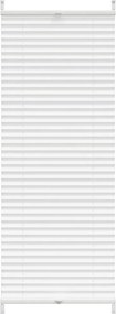 Plisovaná roleta 40 x 125 cm, bílá, skládaná 240586