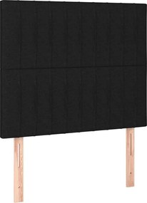 vidaXL Box spring postel s matrací 80x200 cm textil [3137271] Barva: světle šedá