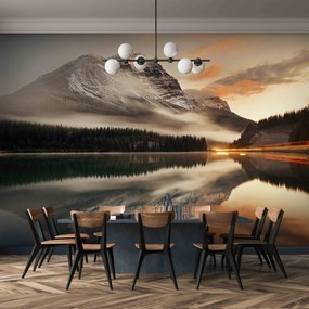Malvis ® Tapeta jezerní scenérie Vel. (šířka x výška): 432 x 290 cm