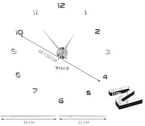 DIY nástěnné hodiny Ruhhy 22143