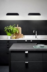 NOR 84091003 Venkovní nástěnné svítidlo Front 36 1x13,9W LED černá opál - NORDLUX