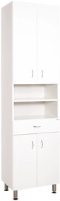 Koupelnová skříňka vysoká Keramia Pro 50x192x33,3 cm bílá PROV50DV