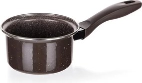 Smaltovaný rendlík GRANITE Dark Brown, 0,55 l