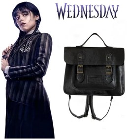 Retro školní aktovka - batůžek Wednesday Addams