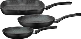 XXXLutz SADA PÁNVÍ povrch Vitaflon® Quarzit 3dílné 20+24+28 cm GSW - Online Only vaření - 005240006601