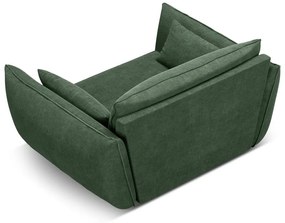 Tmavě zelené křeslo Vanda – Mazzini Sofas