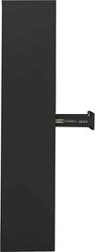 Kancelářská skříň antracitová 90 x 40 x 180 cm ocel 336420