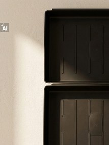 Sinsay - Podložky pod boty 3 pack - černá