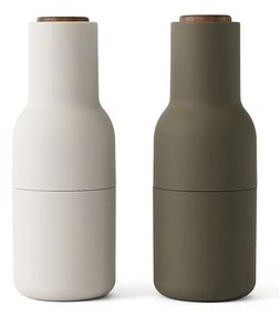 Mlýnky Bottle Hunting Green/Walnut – set 2 ks Audo Copenhagen