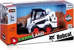 Bburago FARMLAND Bobcat nakladač s drapákem / 10 cm / od 3 let
