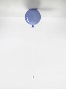 Brokis Memory, skleněné stropní svítidlo Barva: Modrá, Velikost: Ø 300 mm, Povrch skla: Lesklý