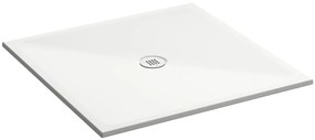 GSI Keramická sprchová vanička, čtverec 100x100x2cm, bílá mat 46101009