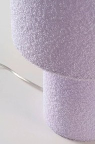 Látková stolní lampa v levandulové barvě (výška 44 cm) Aubra – Jotex