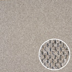 Timzo, Metrážový koberec Rubin 2113 l. beige, na míru, šíře 4m, béžová, ab (mřížka), chodba / předsíň