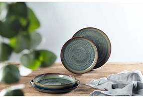 4dílná sada zelených porcelánových talířů Villeroy &amp; Boch Like Crafted
