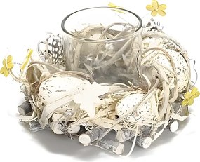 Velikonoční svícen – přírodní 15 × 10 cm