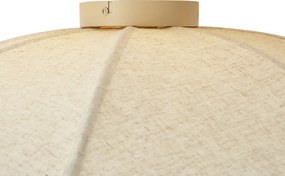 Stropní svítidlo Japandi béžová látka 70 cm - Haru