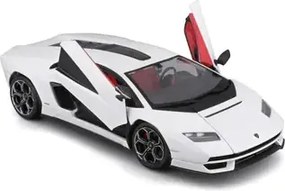 Bburago Lamborghini Countach LPI 800-4 bílá 1:24 / od 3 let