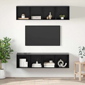 Sestava TV skříněk 3 ks Černý dub Kompozitní dřevo 3393412