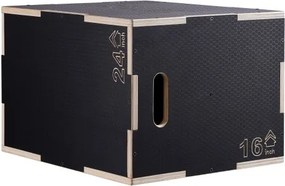 3v1 Plyometrický Jump Box, 61 / 50,8 / 40,6 cm