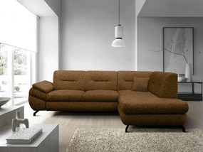 XXXLutz ROHOVÁ SEDAČKA, textil, hnědá MID.YOU - Sedací soupravy - 001574006904