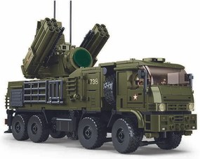 Sluban Model Bricks M38-B1252 Pantsir S1S v měřítku 1:35