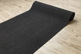 Běhoun SISAL FLOORLUX model 20433 černá HLADKÝ