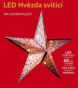 Marimex | Svítící hvězda 1 LED | 18000091