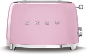 Topinkovač smeg 50's retro style 2x2 růžový 950w