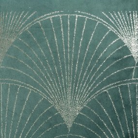 Sametový středový ubrus s lesklým mátovým potiskem Šířka: 35 cm | Délka: 180 cm