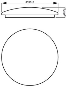 Philips - LED Stropní svítidlo MOIRE LED/20W/230V 4000K