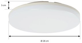 Prios Artin LED stropní světlo senzor kulaté 28 cm