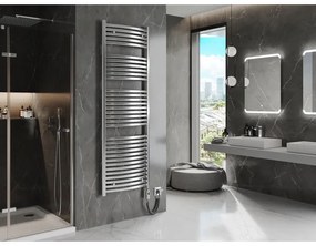 Mexen Helios, elektrické topné těleso 1800 x 600 mm, 900 W, chromová, W103-1800-600-2900-01