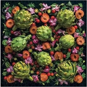 Galison Puzzle Artyčokové květy / 500 dílků / od 8 let