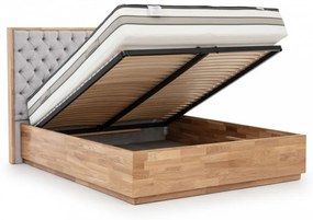 Moderní dřevěná postel ROOBY 140x200 cm