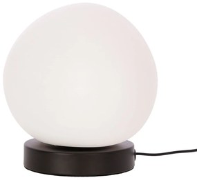 Černo-bílá stolní lampa (výška 19 cm) Stones – Candellux Lighting