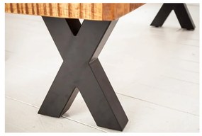 Massive home | Lavice 160cm z mangového dřeva Iron craft 70mm