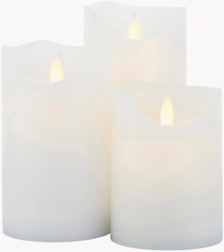 Sada LED svíček Sara, 3 díly